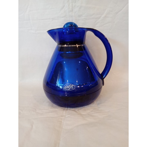 Amalfi | Dining | Vtg Alfi Cobalt Mercury Blue Mcm Thermal Vacuum ...